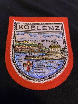 VTG KOBLENZ Germany Felt Sew On Patch | eBay