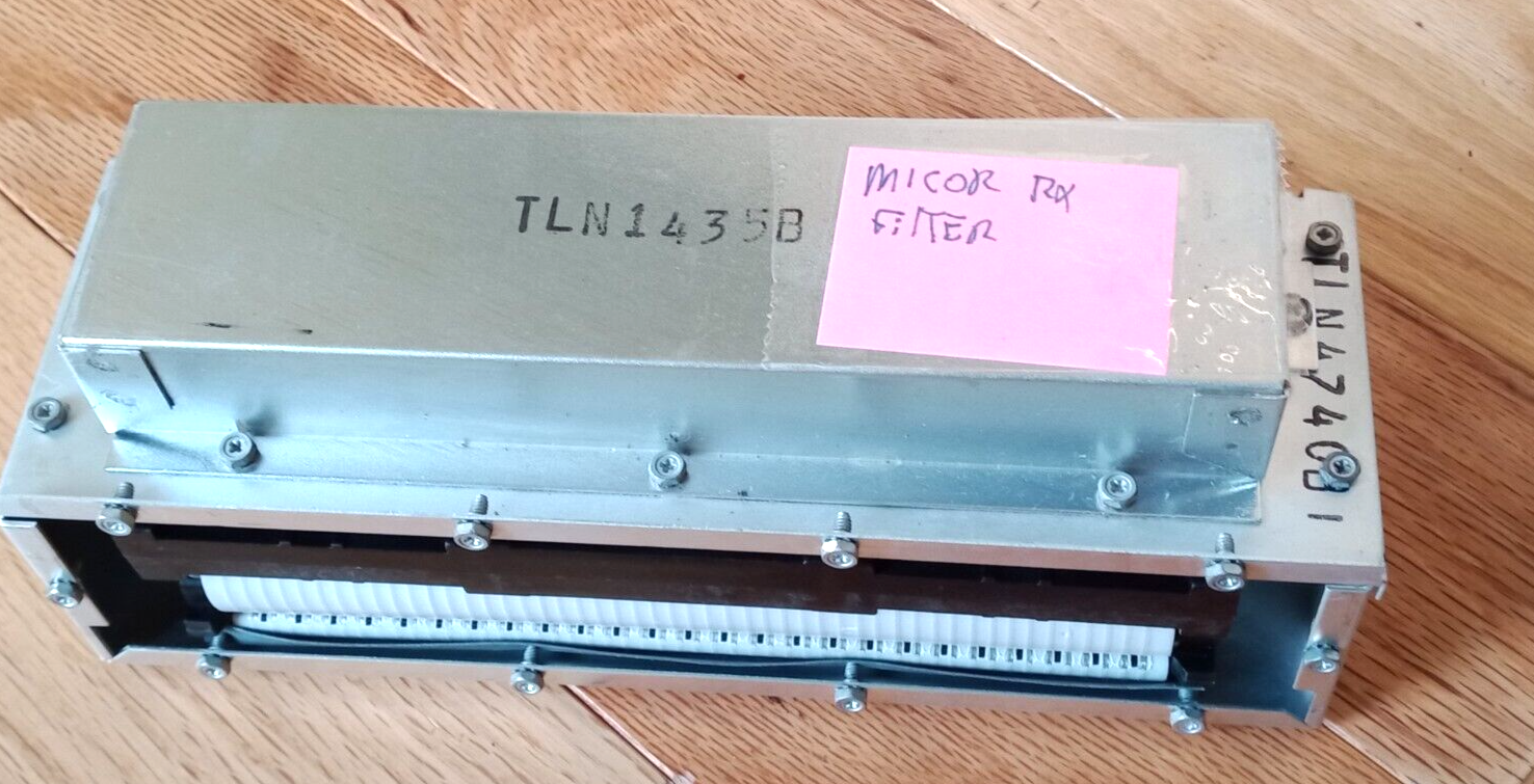 Motorola Micor Receiver filter part number TLN1435B | eBay