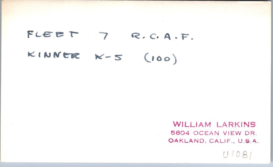 Fleet Model 7 "Fawn" Plane Photo (3 x 5) William Larkins | eBay