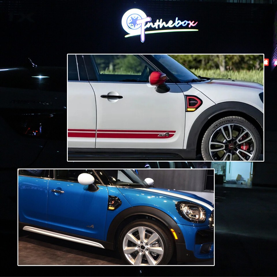 For 2017-up Mini Cooper Countryman Front Amber Side Marker Signal LED ...