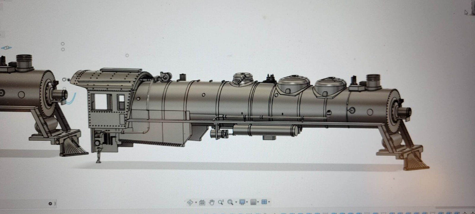 n-scale santa fe 3800 class 2-10-2 3d printed shells | eBay