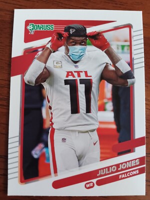 JULIO JONES FALCONS 2021 PANINI-DONRUSS FOOTBALL CARD #233 | eBay