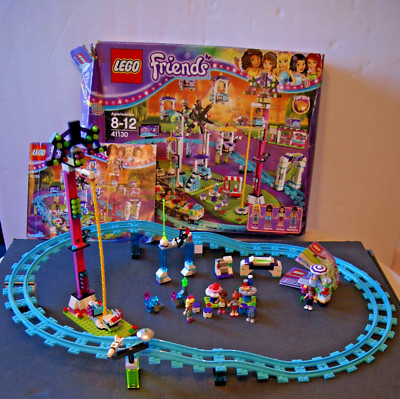 Lego 41130 Amusement Park Roller Coaster Friends Minifigs Manual ...