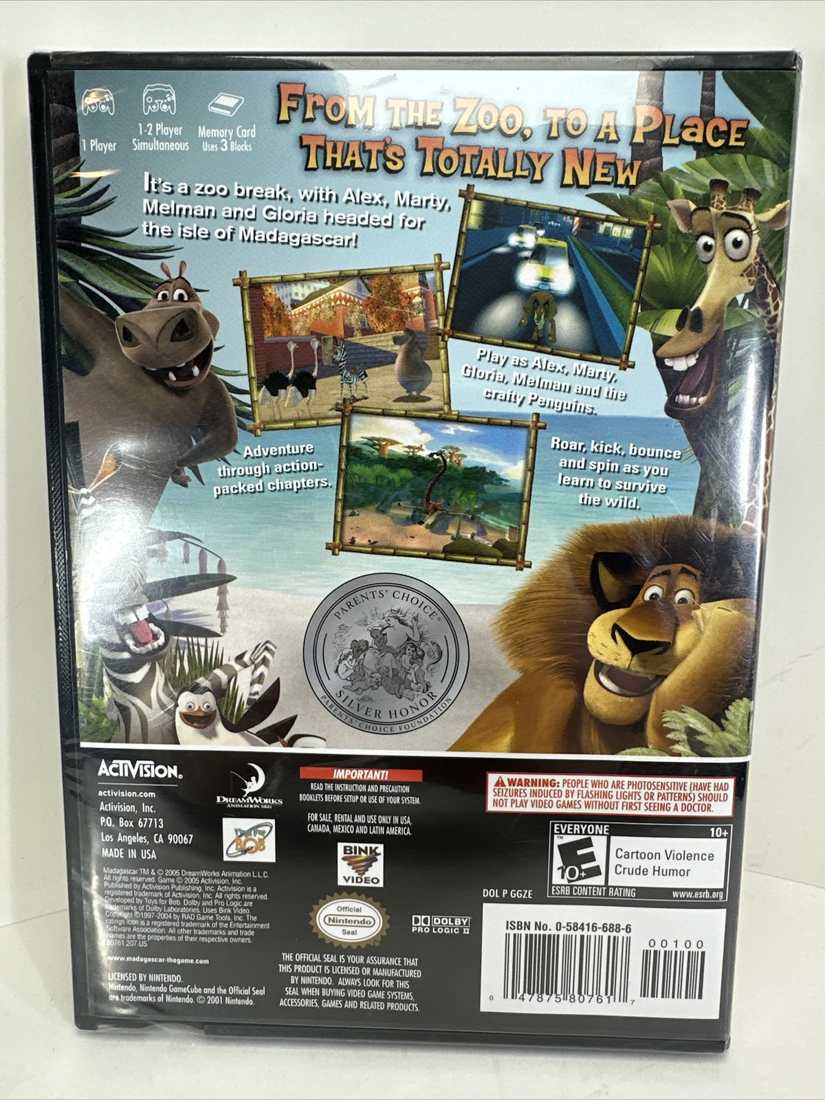 Madagascar (Nintendo GameCube, 2005) for sale online | eBay