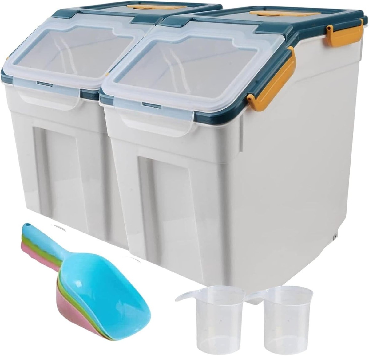 Dog Food Storage Containers Stackable Review & Demo: Vittles Vault 50