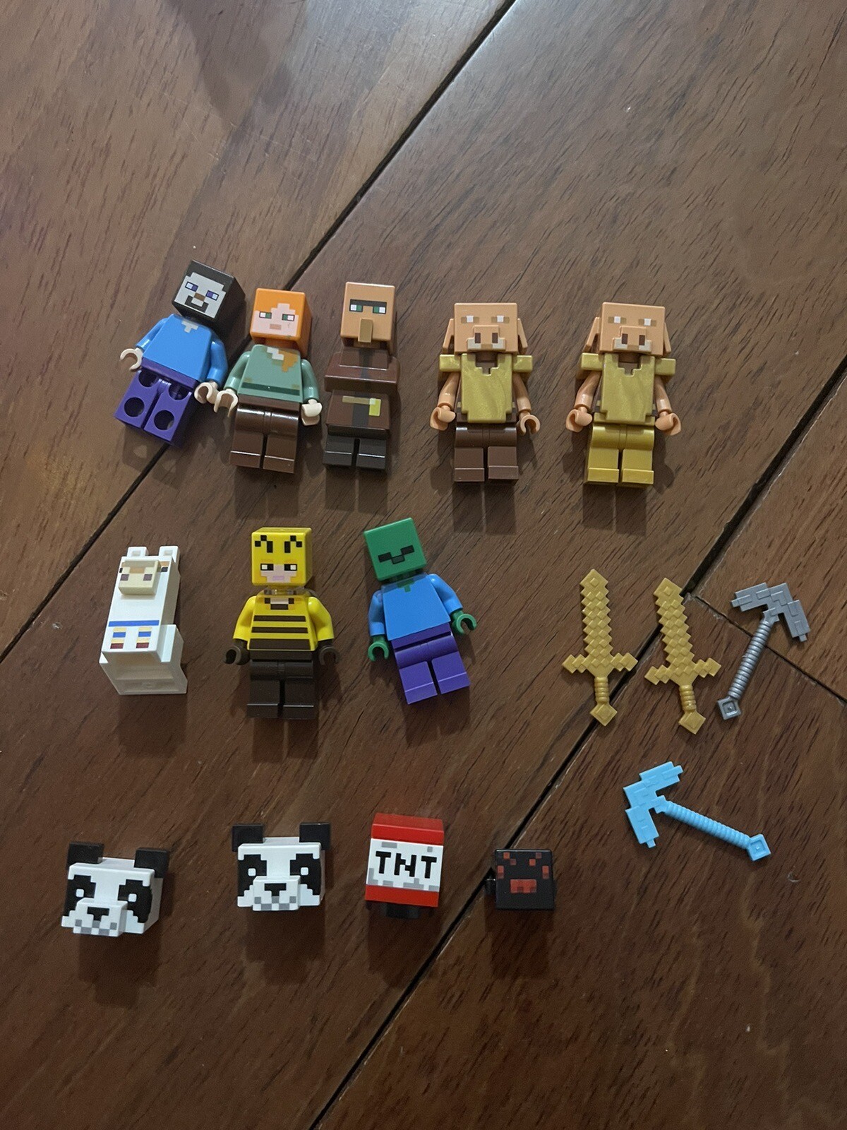 Lego Minecraft Mini Figures Lot - 7 Figures Total | eBay