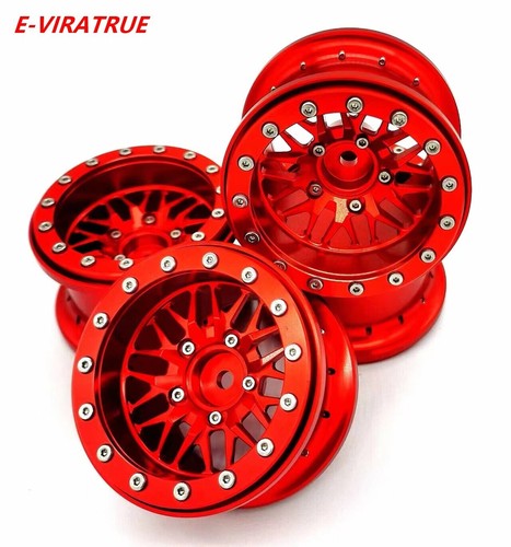 E-VIRATRUE 2.2''Alu Wheel For Axial RYFT RBX10/Losi Hammer Rey U4 1/10 ...
