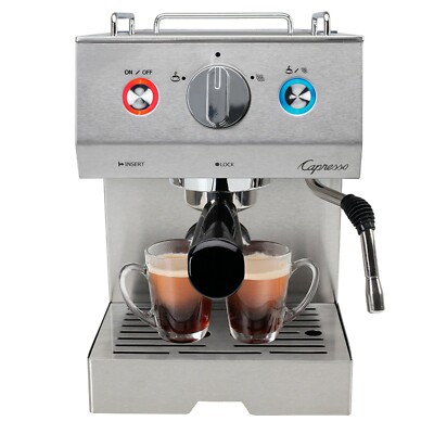Capresso Café Select Professional Espresso and Cappuccino Machine ...
