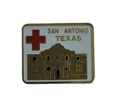 Vtg. 1987 American Red Cross ARC Pin San Antonio TEXAS Area Chapter ...
