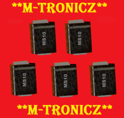 5PCS MS10 100V 2AMP SCHOTTKY SIZE/PACKAGE DO-214AA marking MS10 | eBay