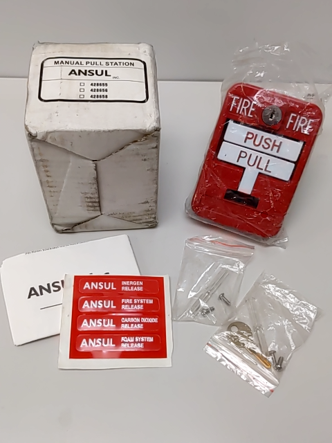 Ansul 428656 Manual Fire Pull Station - New In Box | eBay