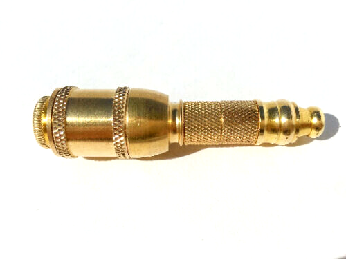 Brass Smoking Pipe Sneak A Toke Metal Bowl One Hitter Chillum Proto ...