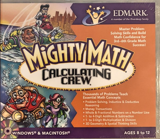 Riverdeep Mighty Math Calculating Crew for PC, Mac for sale online | eBay