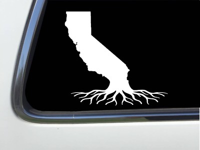 ThatLilCabin - California CA ROOTS 6" sticker California state decal ...