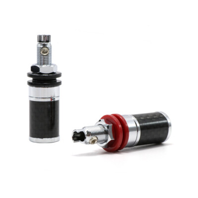 4pcs Rhodium Plated HiFi Amplifier Binding Post Female Banana Connector ...