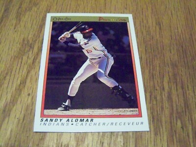 SANDY ALOMAR 1991 O-PEE-CHEE PREMIER BASEBALL CARD # 2 | eBay