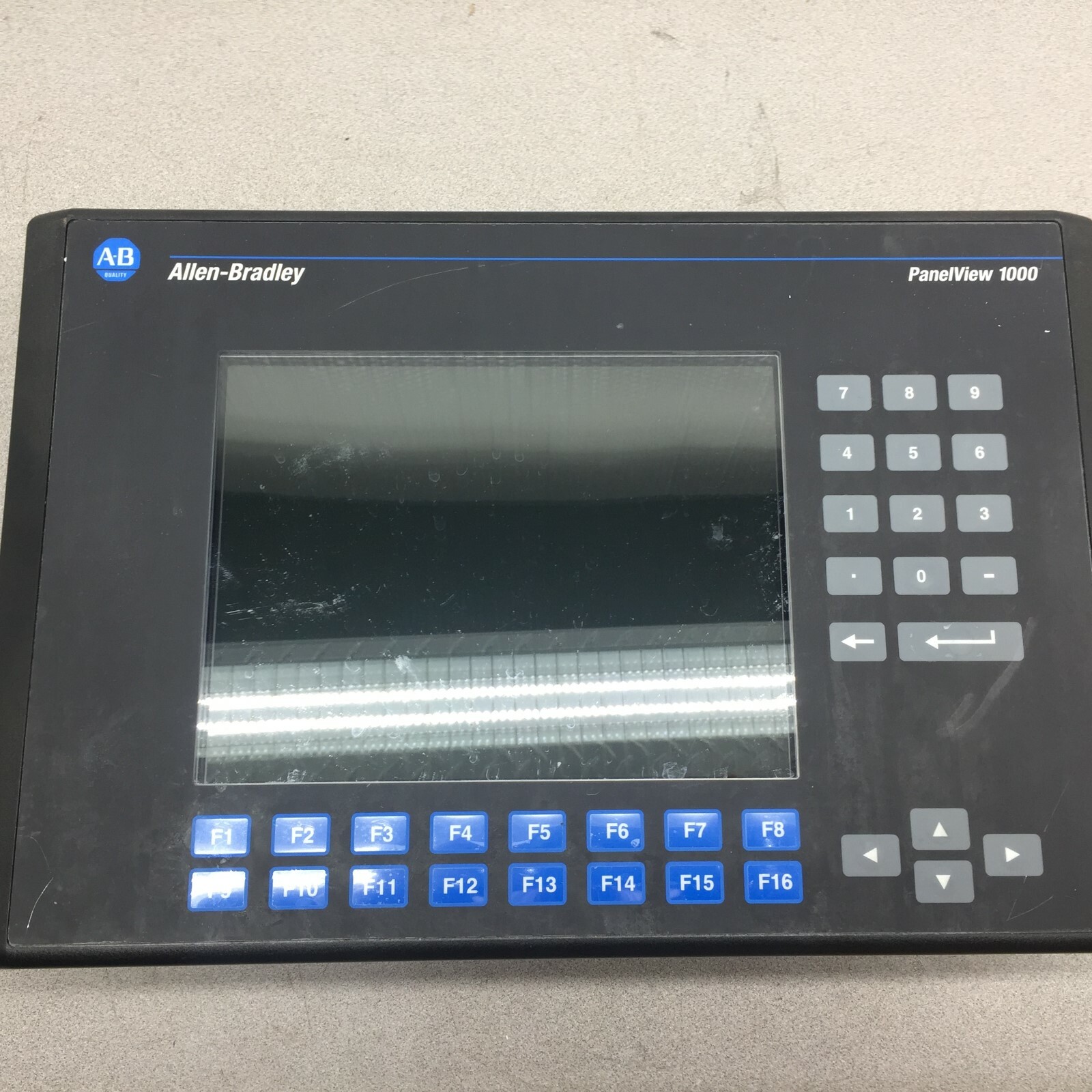USED ALLEN BRADLEY PANELVIEW 1000 100-240 VAC 2711-K10C15X SER F | eBay