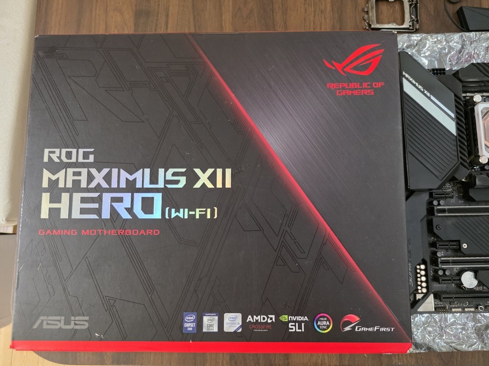 ASUS Maximus XII HERO Z490, I9 10900KF D2D , 32GB 4000Mhz CL16 Samsung ...