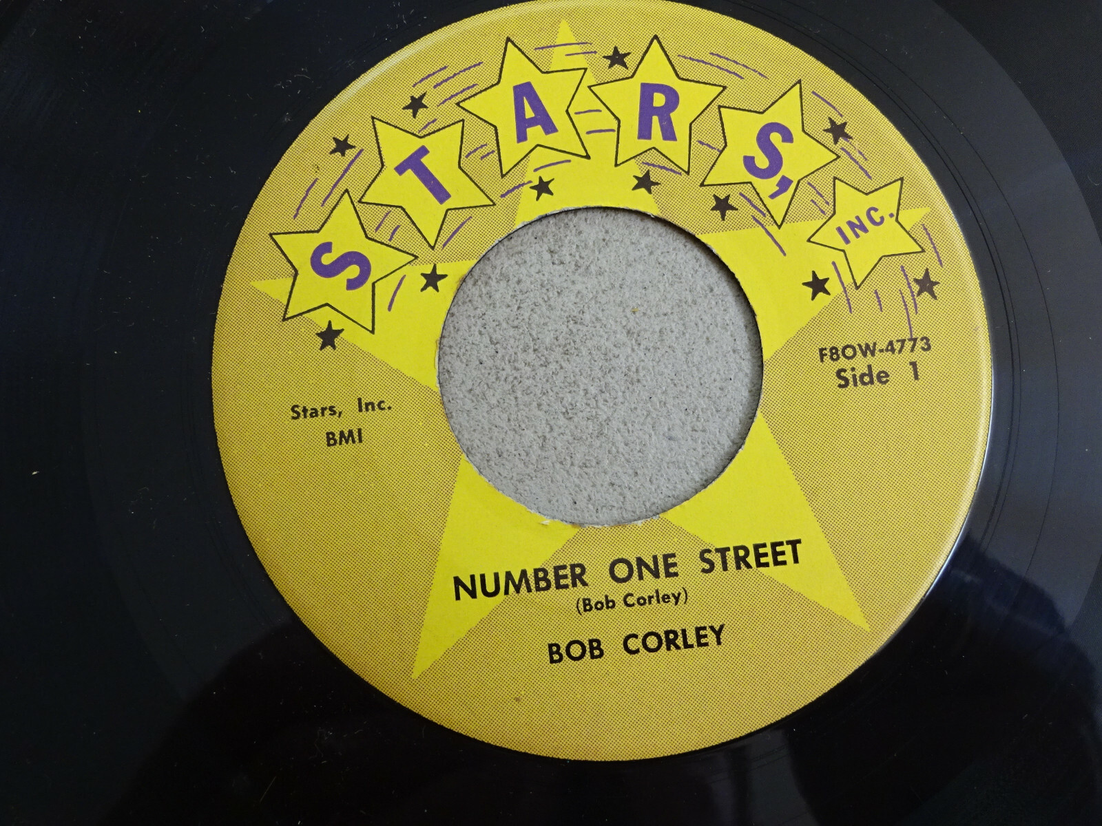 Bob Corley "Number One Street" Stars Inc 45 Country Hillbilly Comedy ...