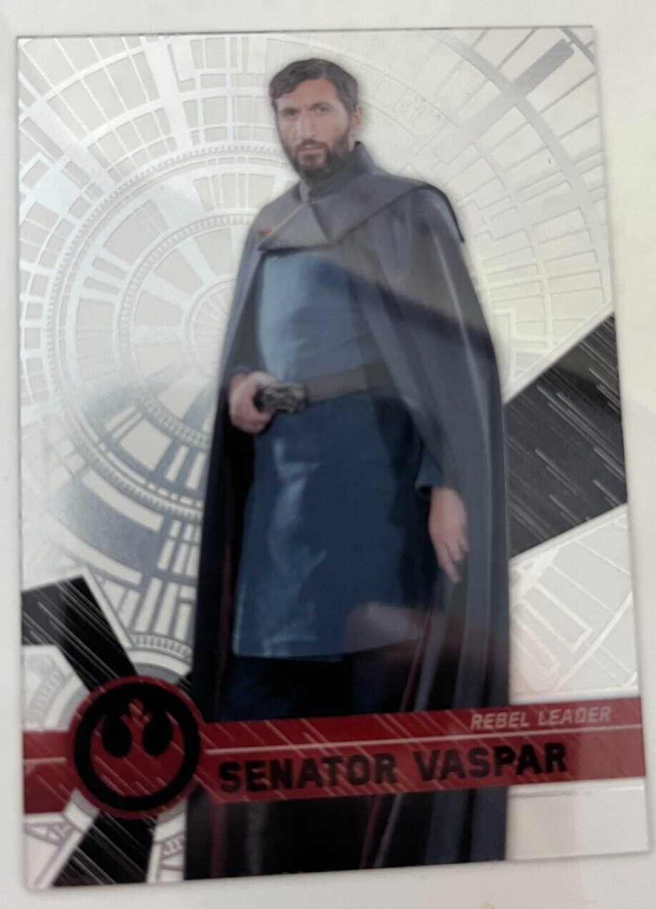SENATOR VASPAR 2017 Topps STAR WARS High Tek card #109 Pattern 1 Form 2 ...