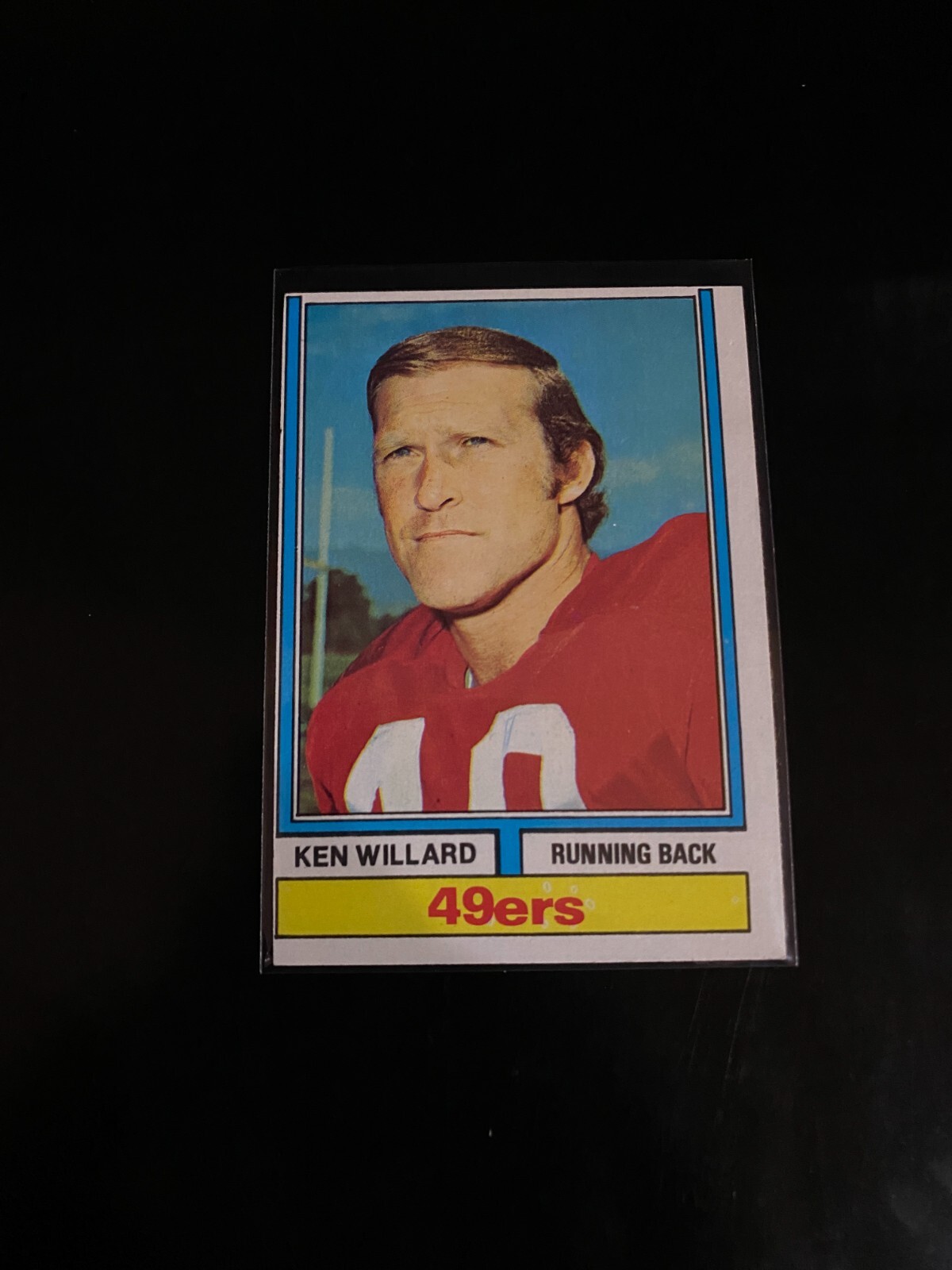 Ken Willard 1974 Topps Football Card NRMT+ 49ers 19 PWE | eBay