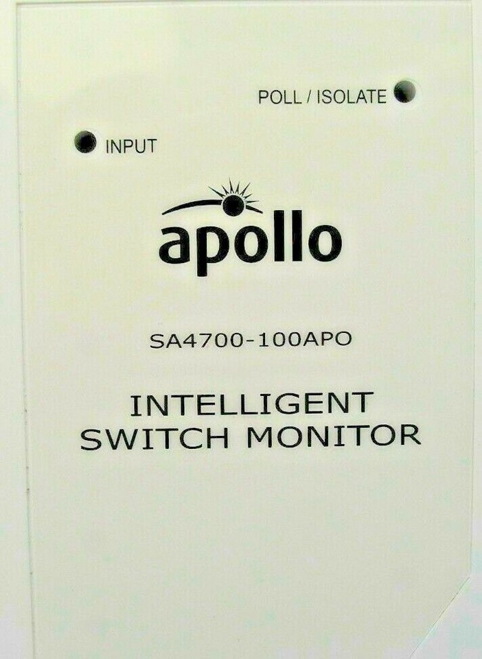 £30 Apollo SA4700-100APO Intelligent Switch Monitor, XP95 Discovery ...