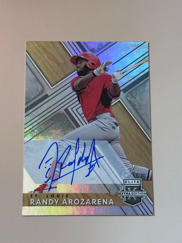 2019 Panini Elite Extra Edition Randy Arozarena On Card Auto | eBay
