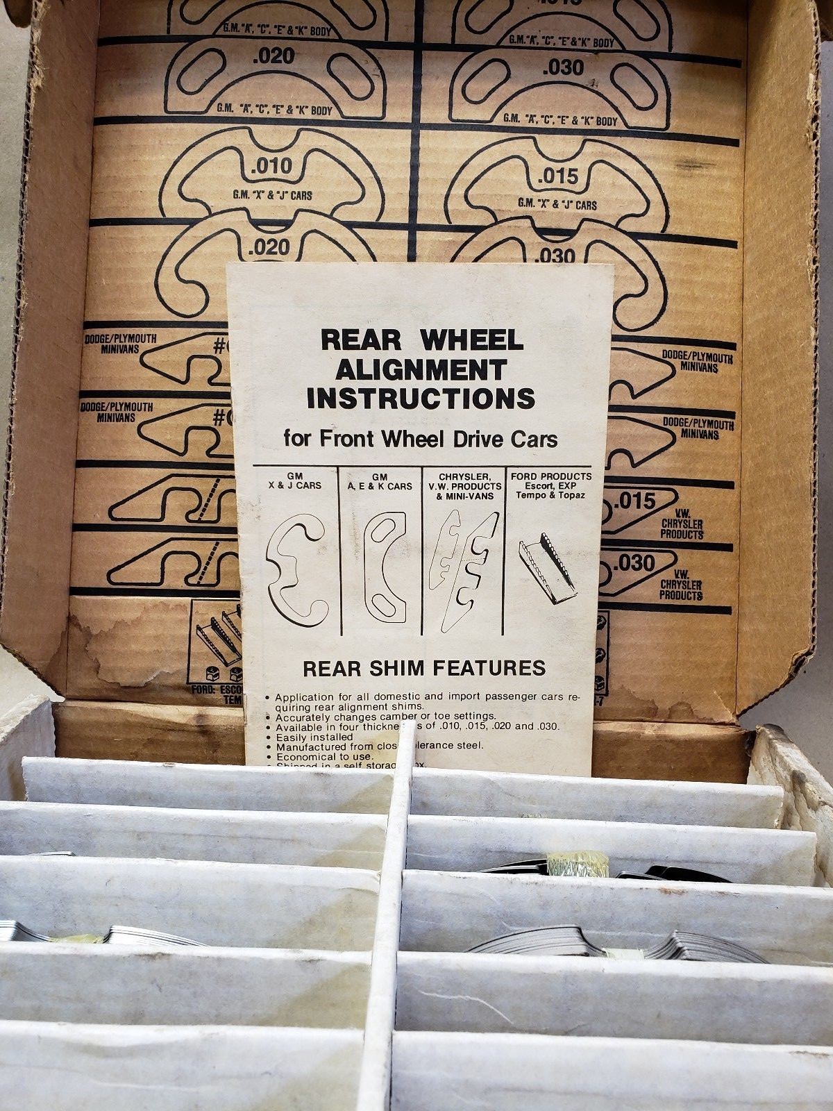 Antique - Rear Wheel Alignment tool kit with multiple model support ...