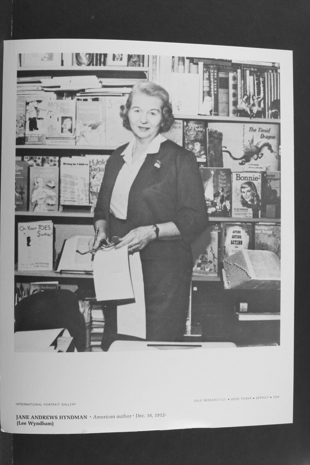 Jane Andrews Hyndman - Print by International Portrait Gallery - L1132E ...