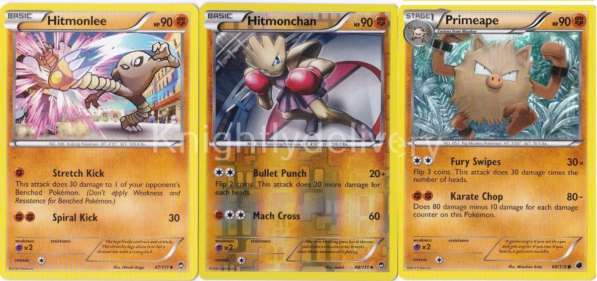 Pokemon Primeape Vs Hitmonlee