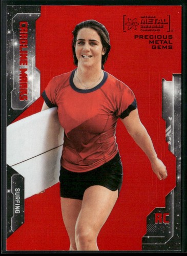 2024 Skybox Metal Universe Champions CAROLINE MARKS RC PMG Red /100 #49 ...