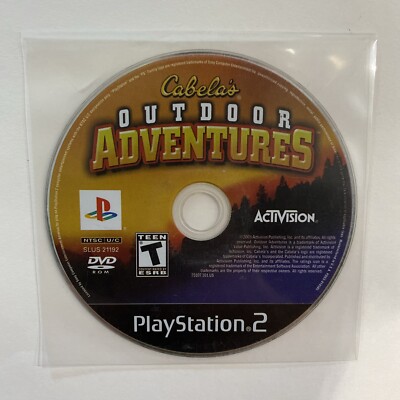Cabela's Outdoor Adventures (Sony Playstation 2, 2005) PS2 Disc Only ...
