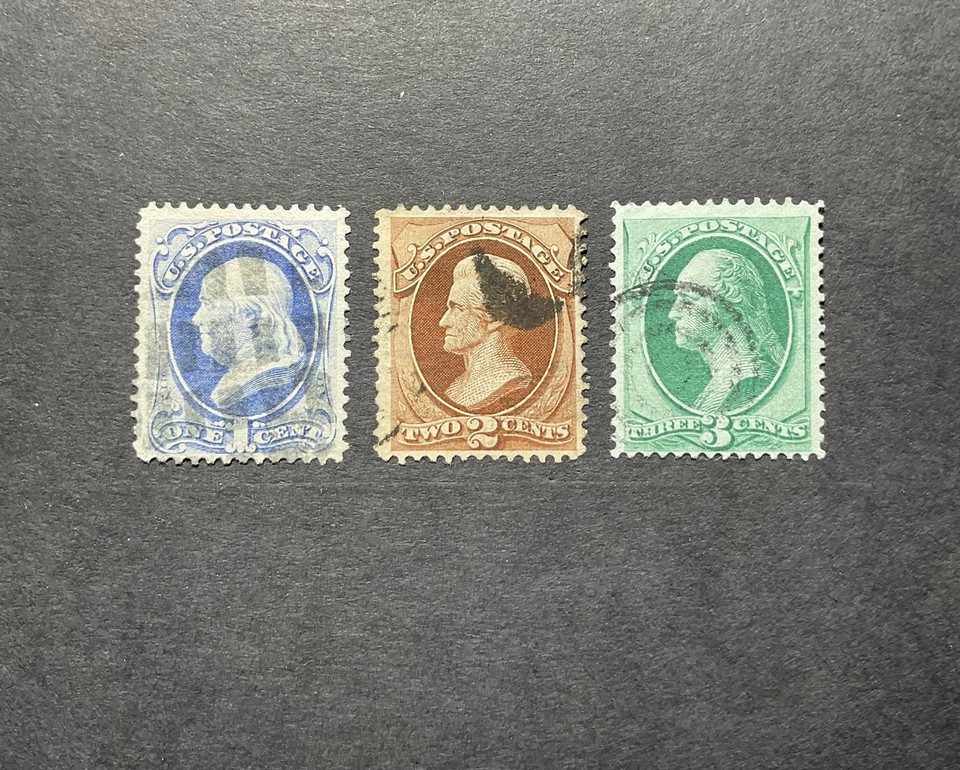 US H & I GRILL Stamps #134, #135, & #136A Used F/VF+ CV$400.00+ | eBay