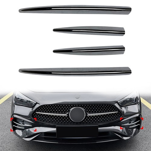 Fog Light Grille Strips Trim For Mercedes Benz CLE Coupe C236 2024 ...
