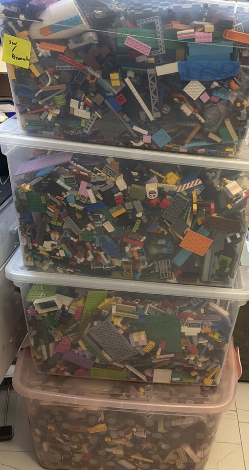 LEGO 30 lbs Pounds Random Parts Pieces Building Plates Blocks Bulk Lot ...