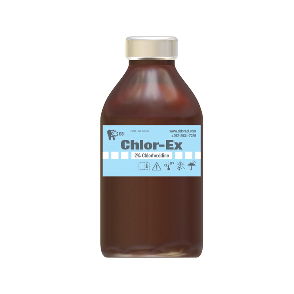 Dental DSI Chlor-Ex Chlorhexidine Solution 2% Antiseptic Liquid 100 ...