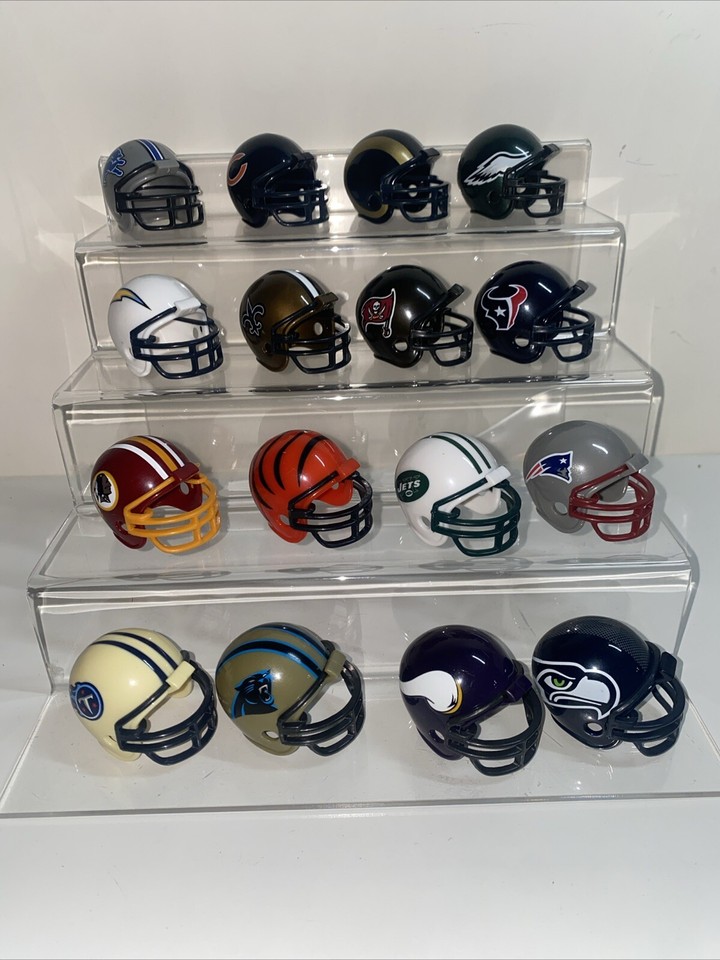 Lot of 16: Riddell NFL Football Pocket Pro Mini Helmet Collection | eBay