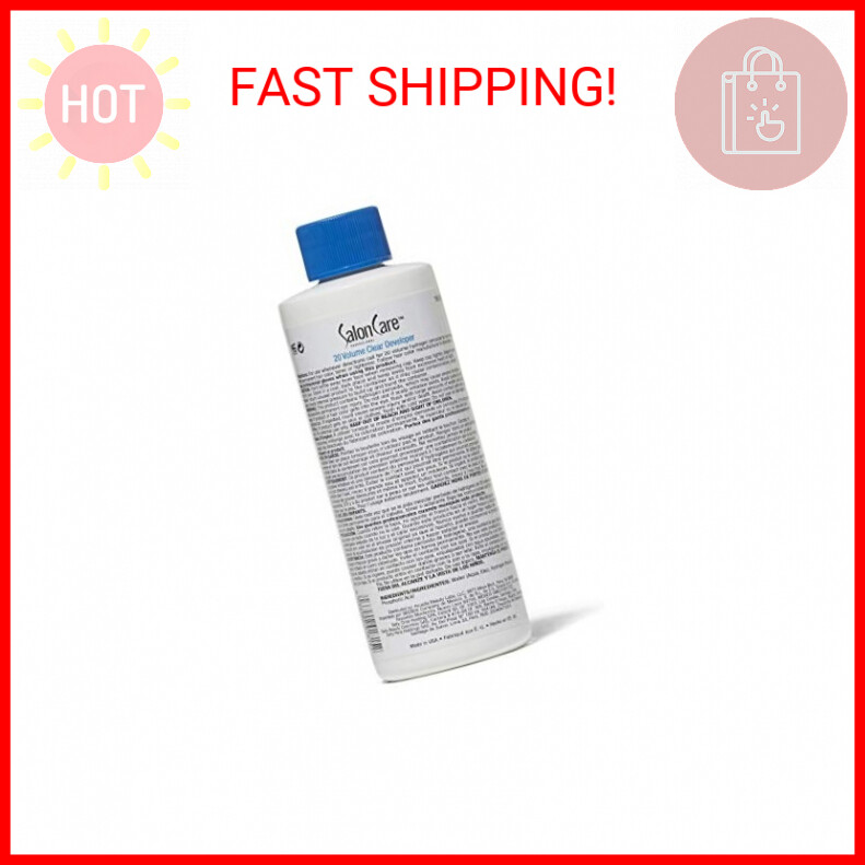 Salon Care 20 Volume Clear Developer, Superior Gray Coverage ...