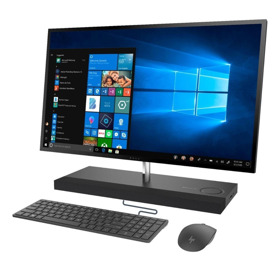 HP 27-B220QD 27" FHD Touch AlO Desktop Intel i7-9700T 16GB 1TB HDD GTX ...