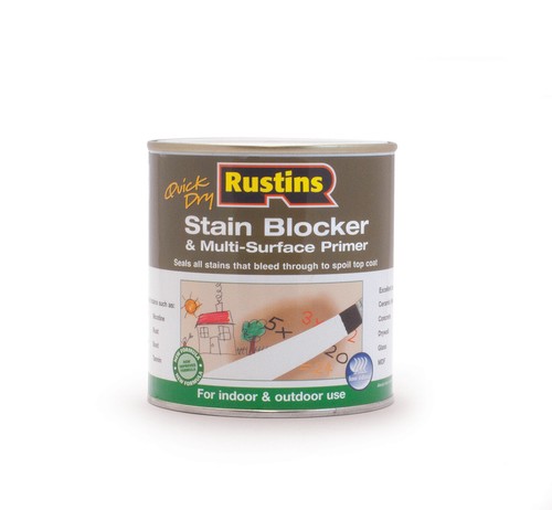 Rustins Quick Dry Stain Blocker & Multi-Surface Primer available in 250 ...