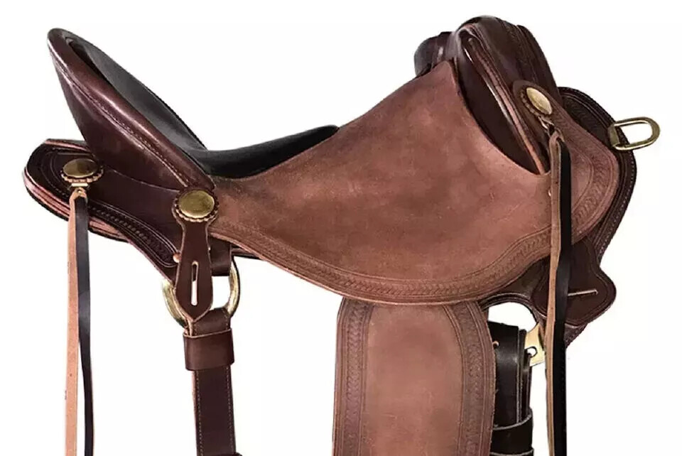 High Quality Australian Style Half Breed Aussie Stock Leather Saddle ...