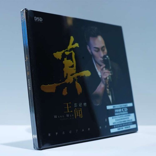 Chinese Singer Wang Wen 真忘记他 Music CD Album Pop Music Song 100％ Sliver ...