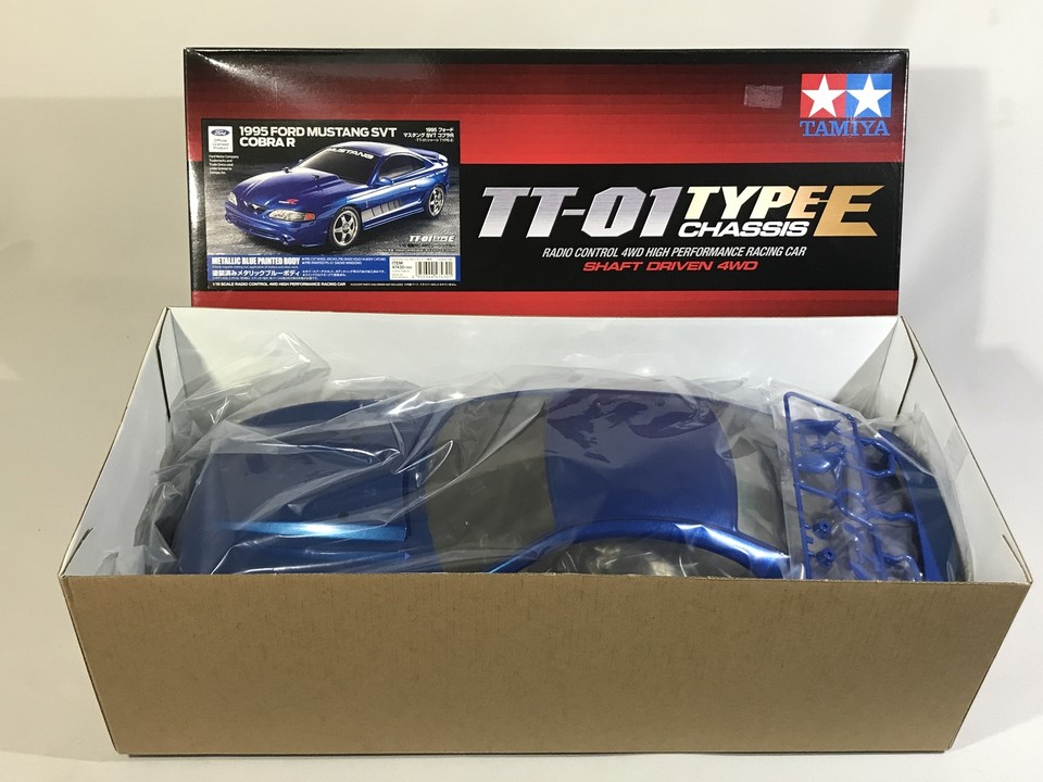 Tamiya 1/10 RC 1995 Ford Mustang SVT Cobra R 4WD TT-01 TYPE-E 47430 | eBay