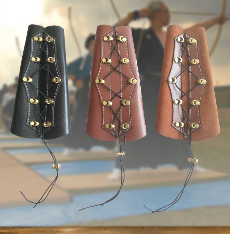 New Leather Archery Wrist Arm Guard Compound Recurve Bow Arm Protection ...