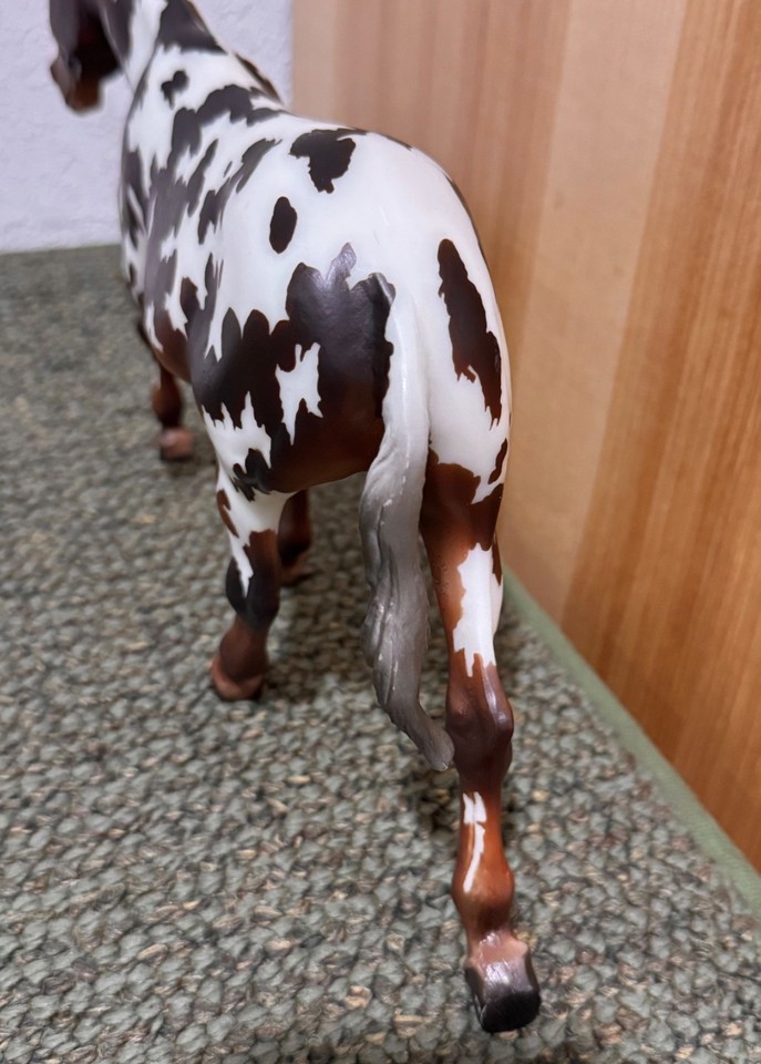 Breyer Buckeye Dressage Mule #1816 Appaloosa Sunshine Mule GUC | eBay