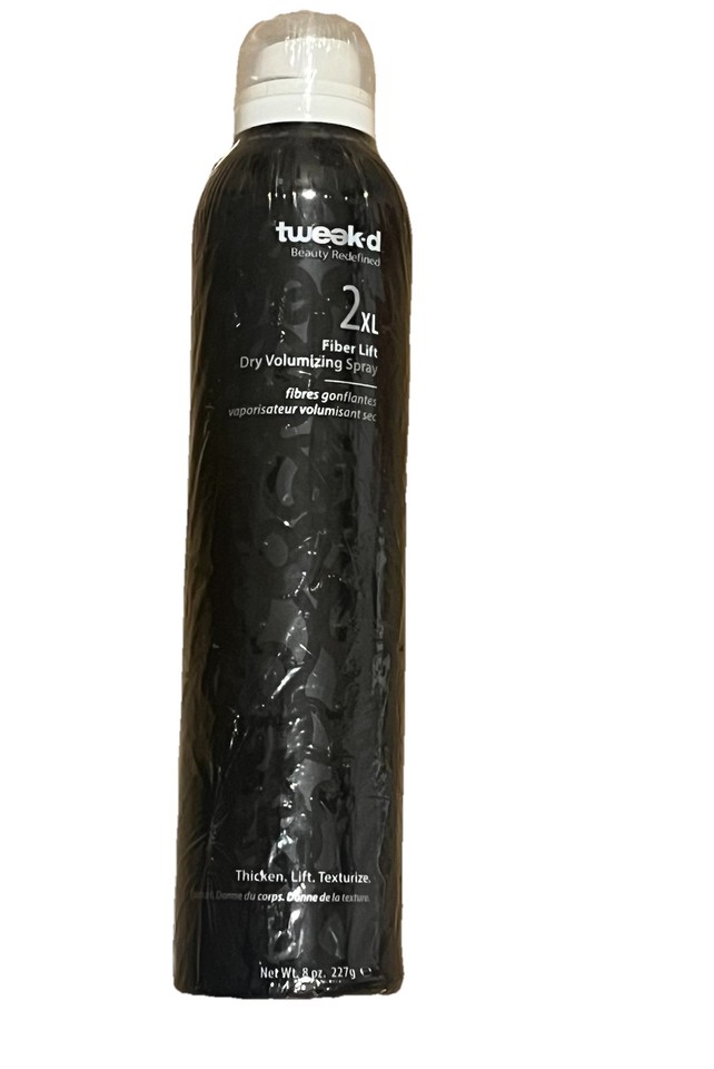 Tweak'd By Nature 2XL Fiber Lift Dry Volumizing Spray 8 oz Sealed | eBay