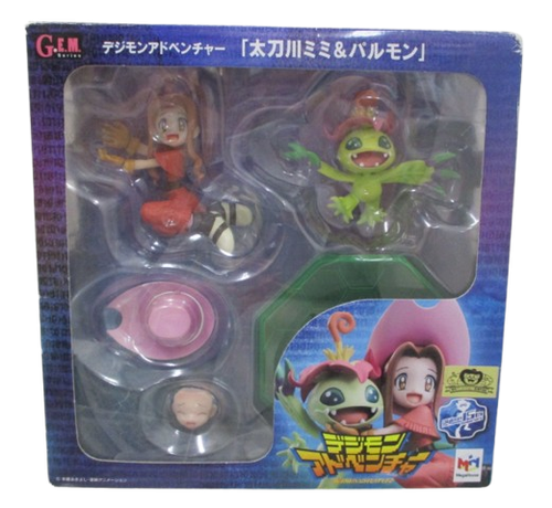 Digimon Adventure Mimi Tachikawa & Palmon GEM PVC Figure Set Mint | eBay