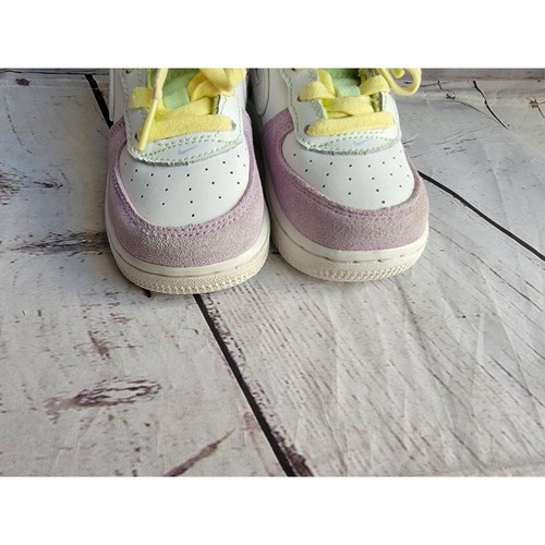 Nike Air Force 1 LV8 white/zitron/ Easter Pastel Colors Youth Size 6c ...