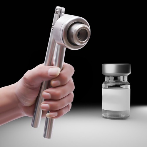 20mm Manual Alu Bottle Vial Cap Sealing Machine Hand Crimper Sealer ...