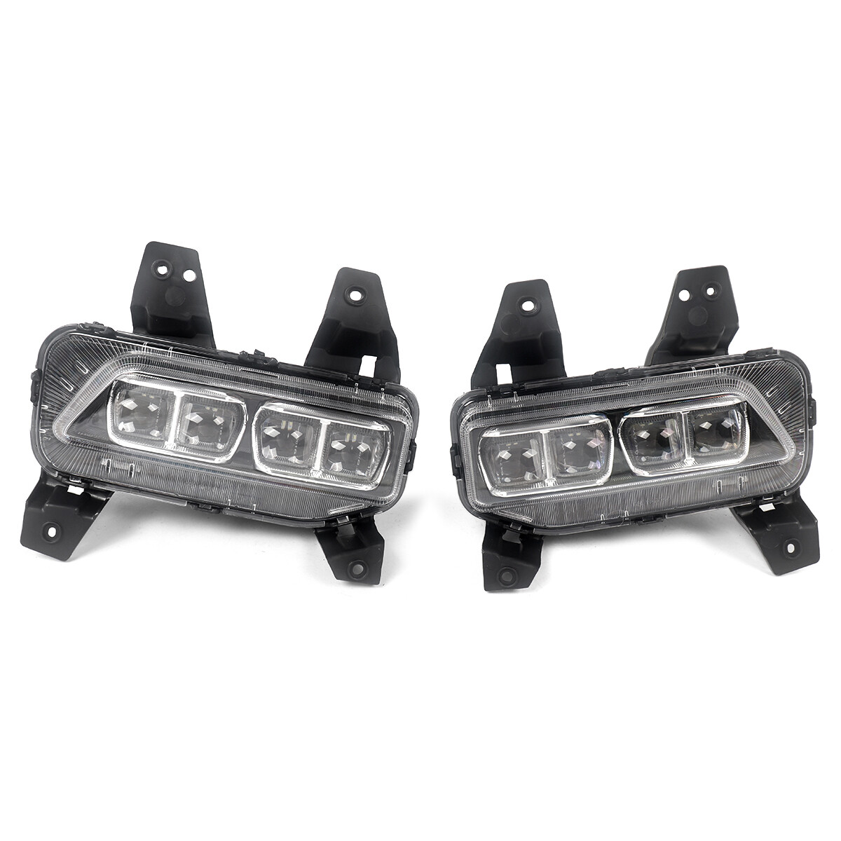 Fits 2020+ Kia Telluride Front Lower Grille With LED DRL Foglight ...